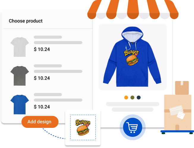 POD Fulfillment - BurgerPrints